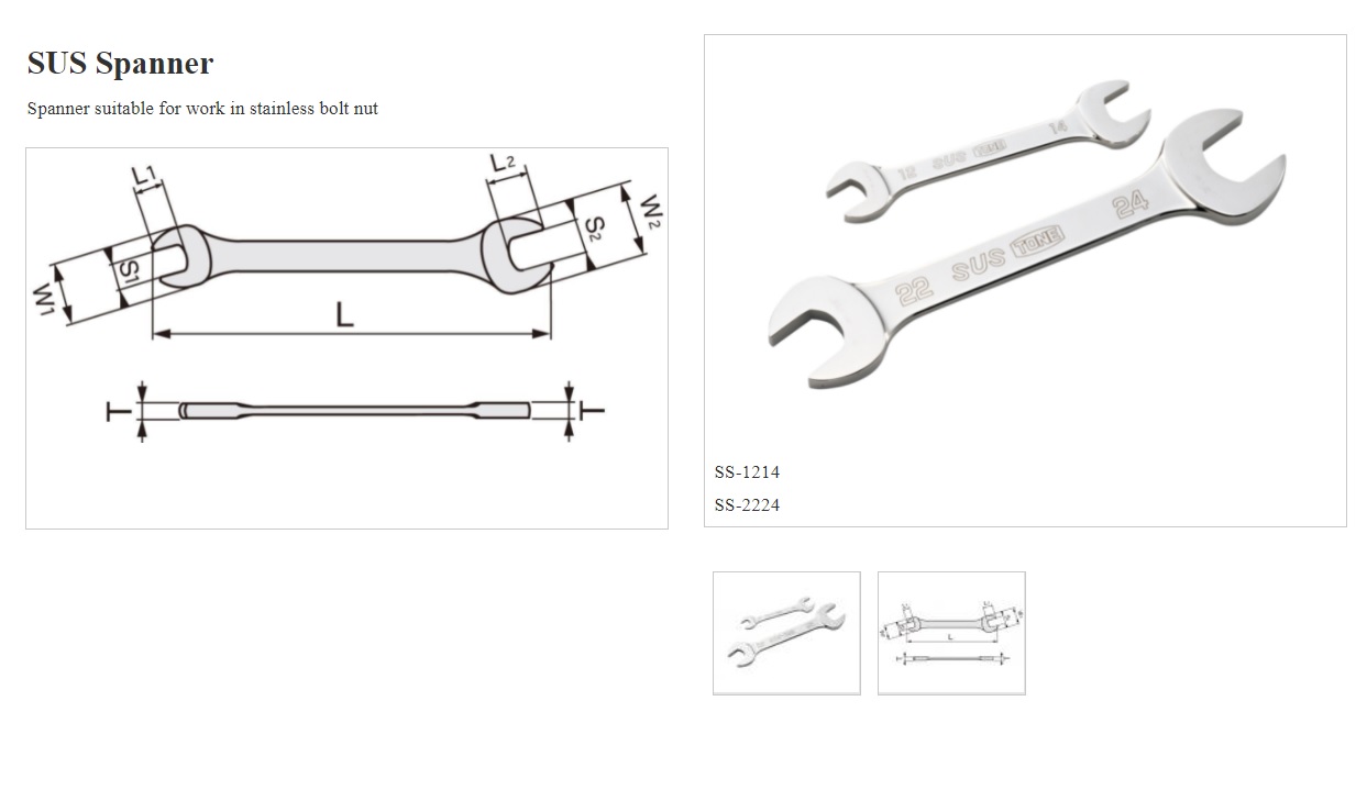 Ichiban Precision Sdn Bhd - Tone - Tone SUS Tool set. SUS Socket wrench set, SUS Socket set (6 ...